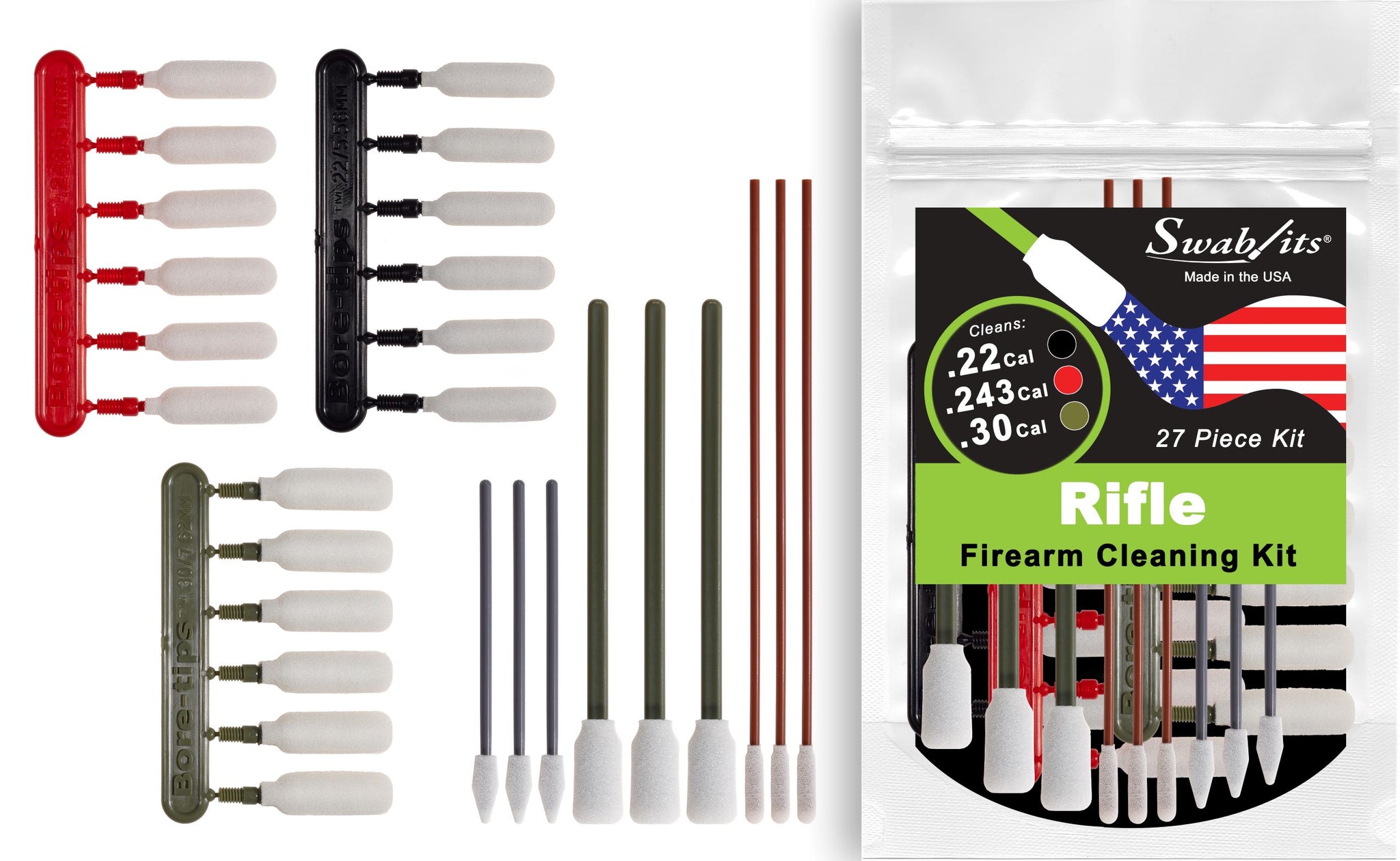 Gun Cleaning Products by Swab-its® Firearm Cleaning — Swab-its® Bore-tips®